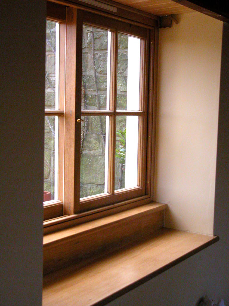 Oak yorkshire sliding sash window – Tom Warlow